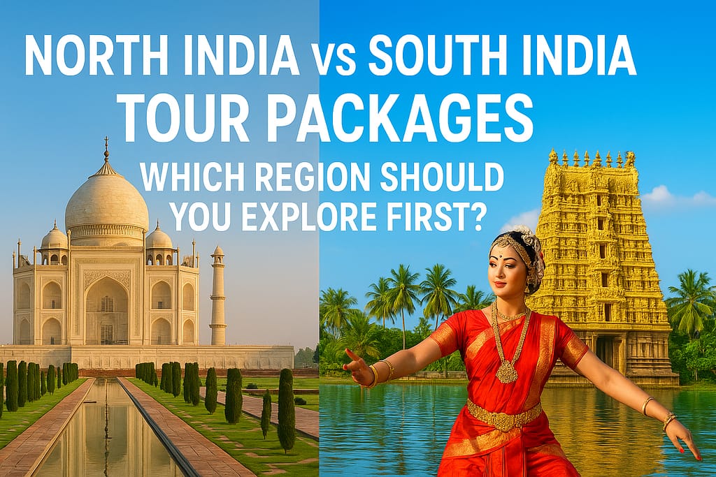North India vs South India Tour Packages 2025 | Raj India Tours